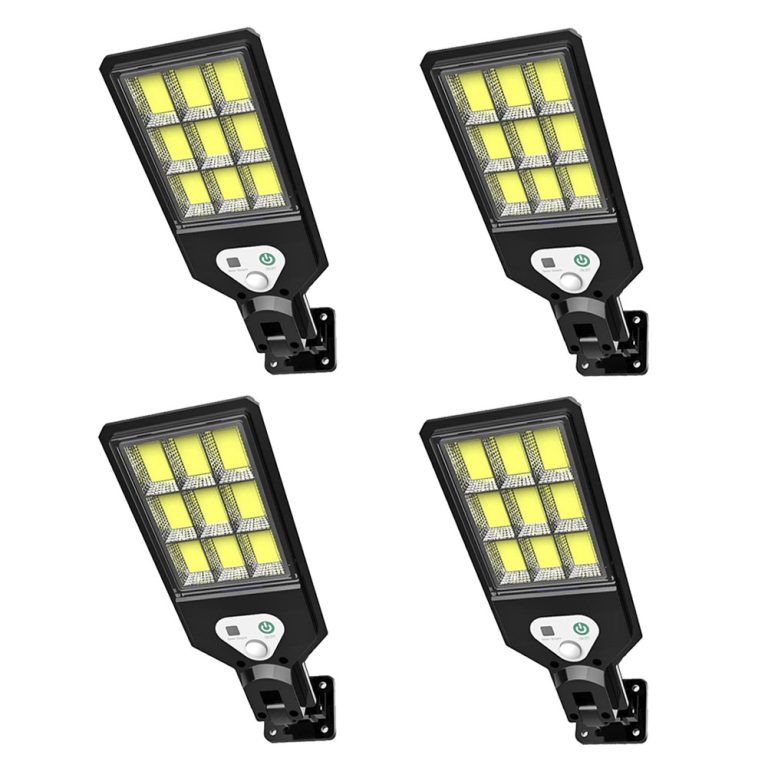 Pack 4 Mini Foco Solar Led Exterior con Control – Luces Led Chile